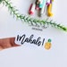 37 MAHALO! Stickers, Happy Mail Stickers, Pineapple Stickers, Packaging ...