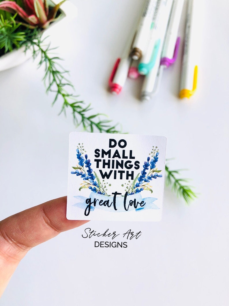 30 Inspiring Packaging Labels Inspirational Stickers Planner | Etsy