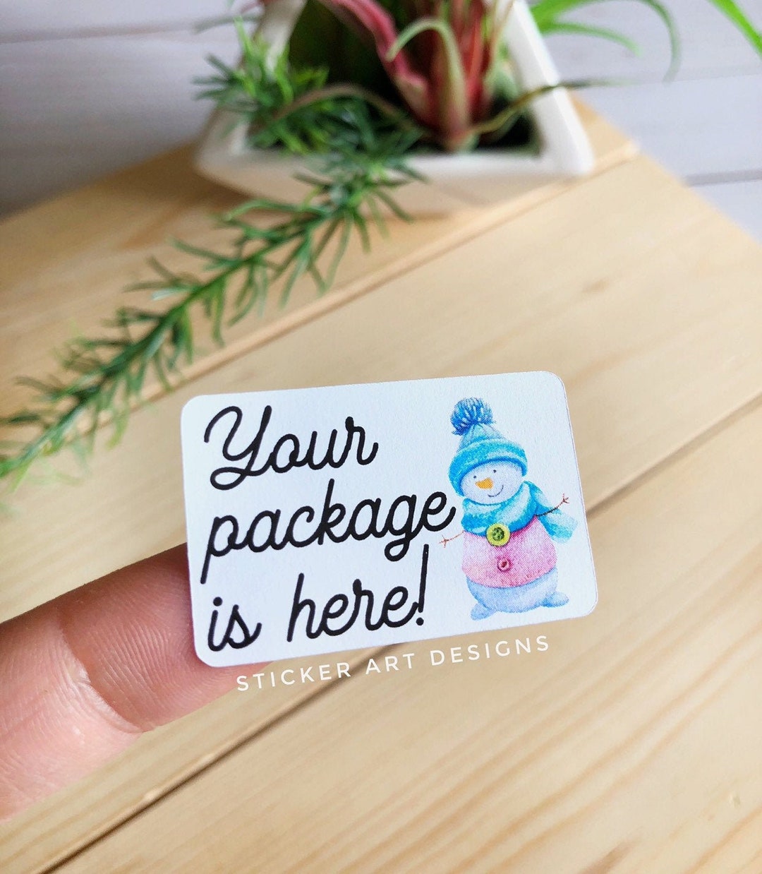 45 Your Package is Here Stickers, Happy Mail Stickers, Holiday ...