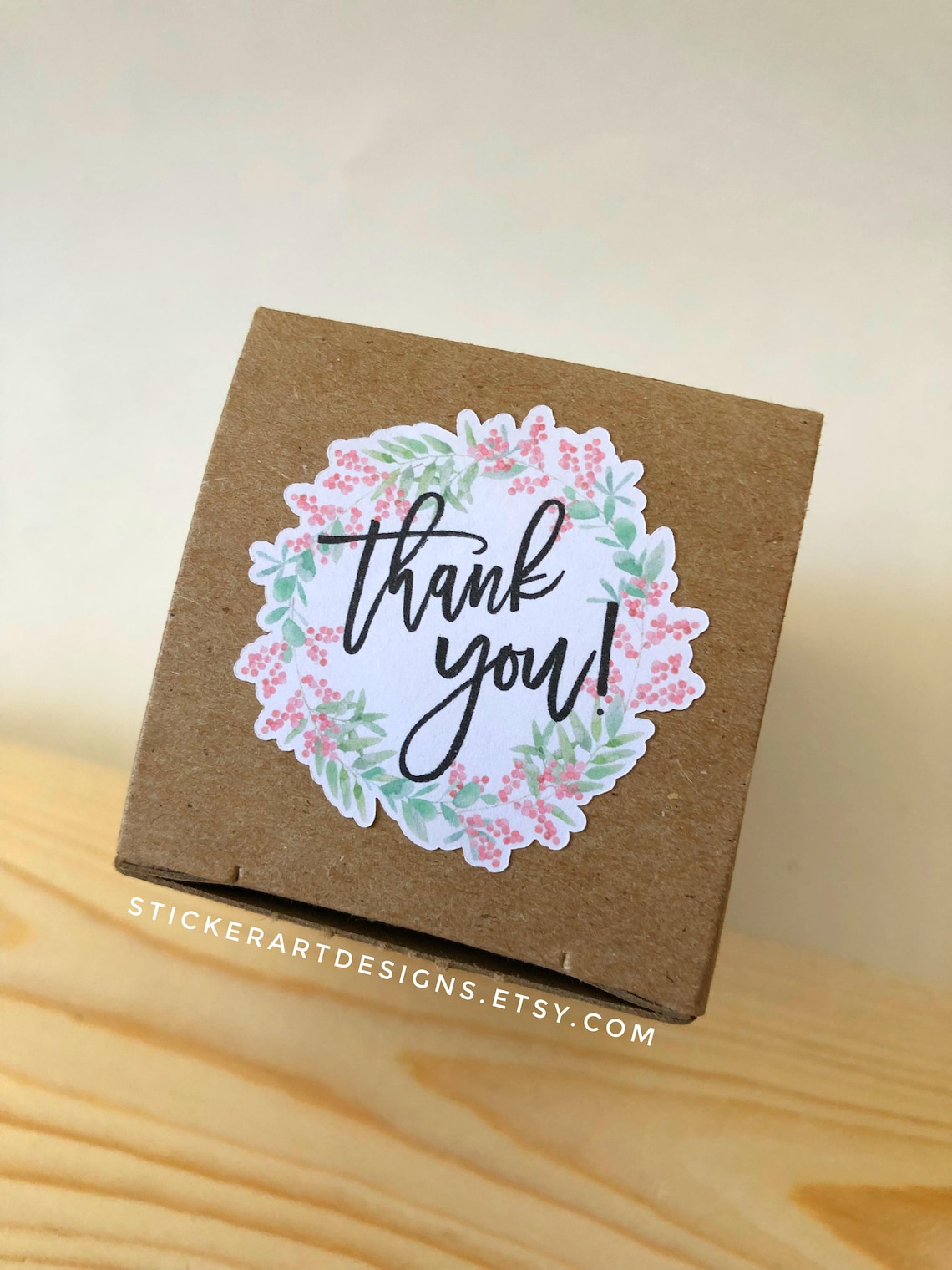 Thank You Packaging Stickers Matte Glossy THANK YOU Stickers | Etsy
