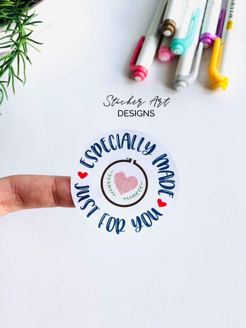 30 Especially Made JUST FOR YOU Stickers Love Stickers | Etsy