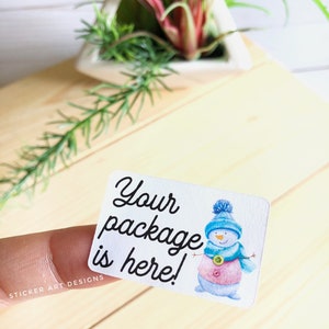 45 Your Package is Here Stickers, Happy Mail Stickers, Holiday ...