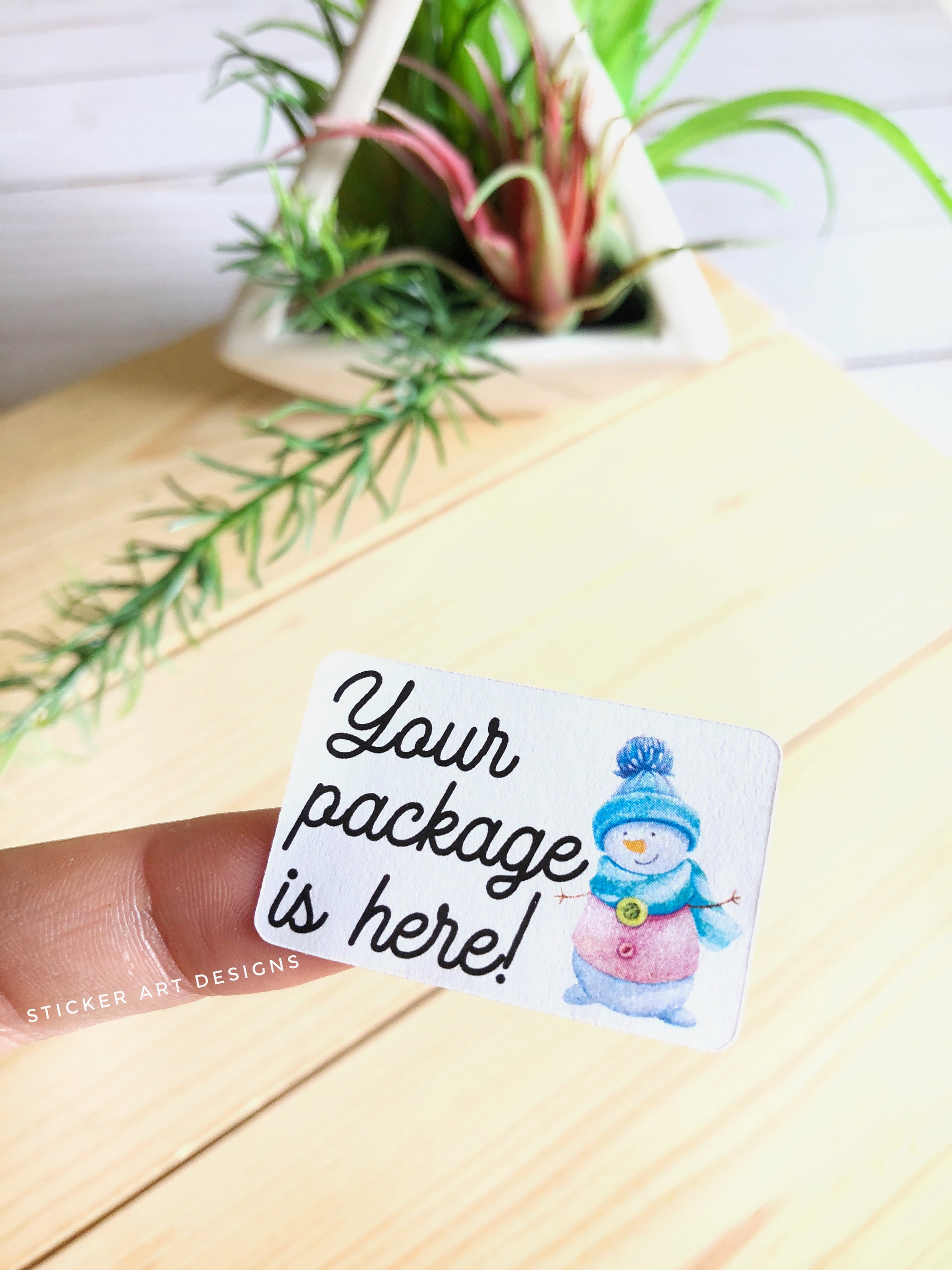 45 Your Package is Here Stickers, Happy Mail Stickers, Holiday ...