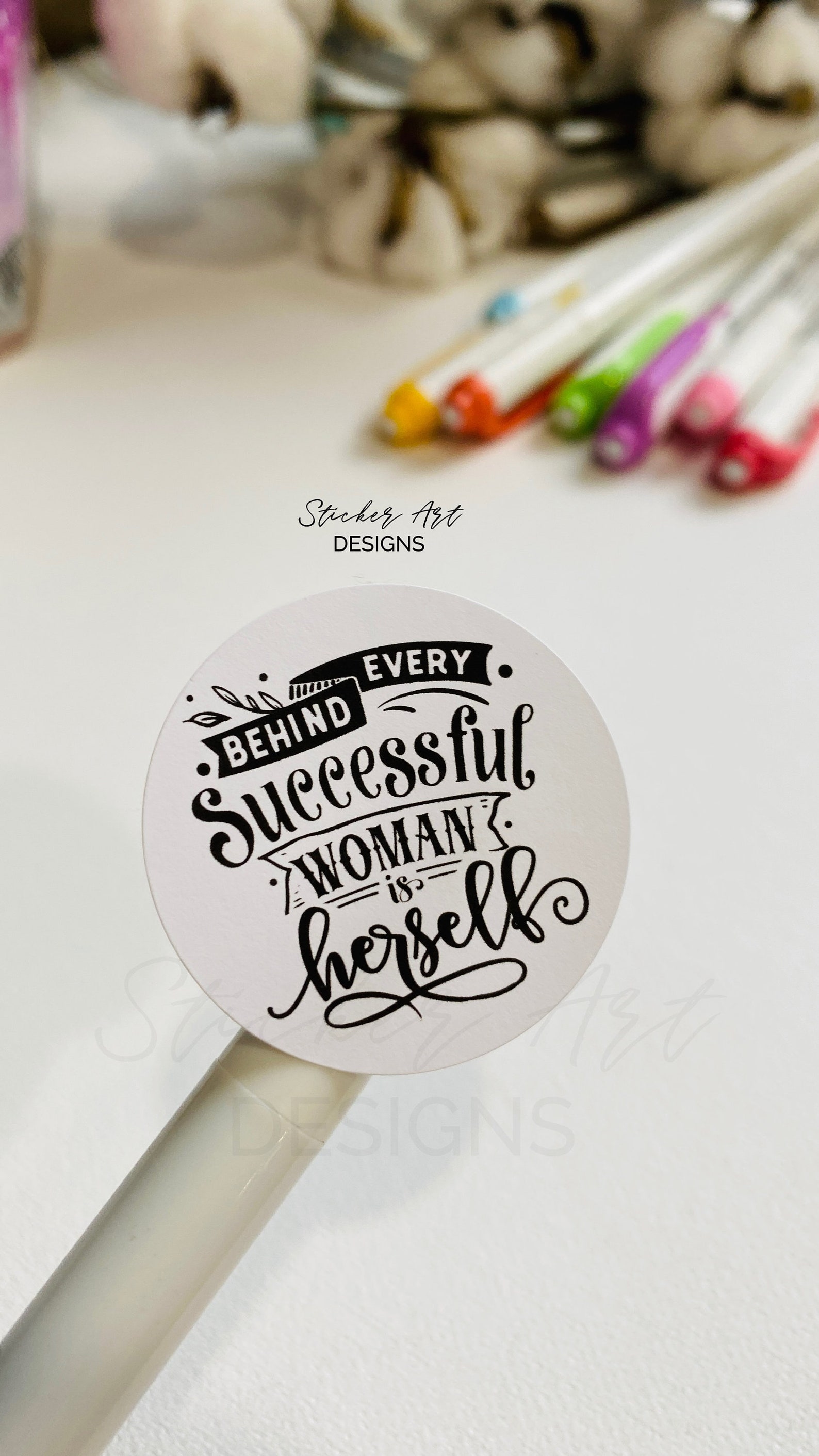 16 Motivational Sticker Journal Inspirational Labels - Etsy