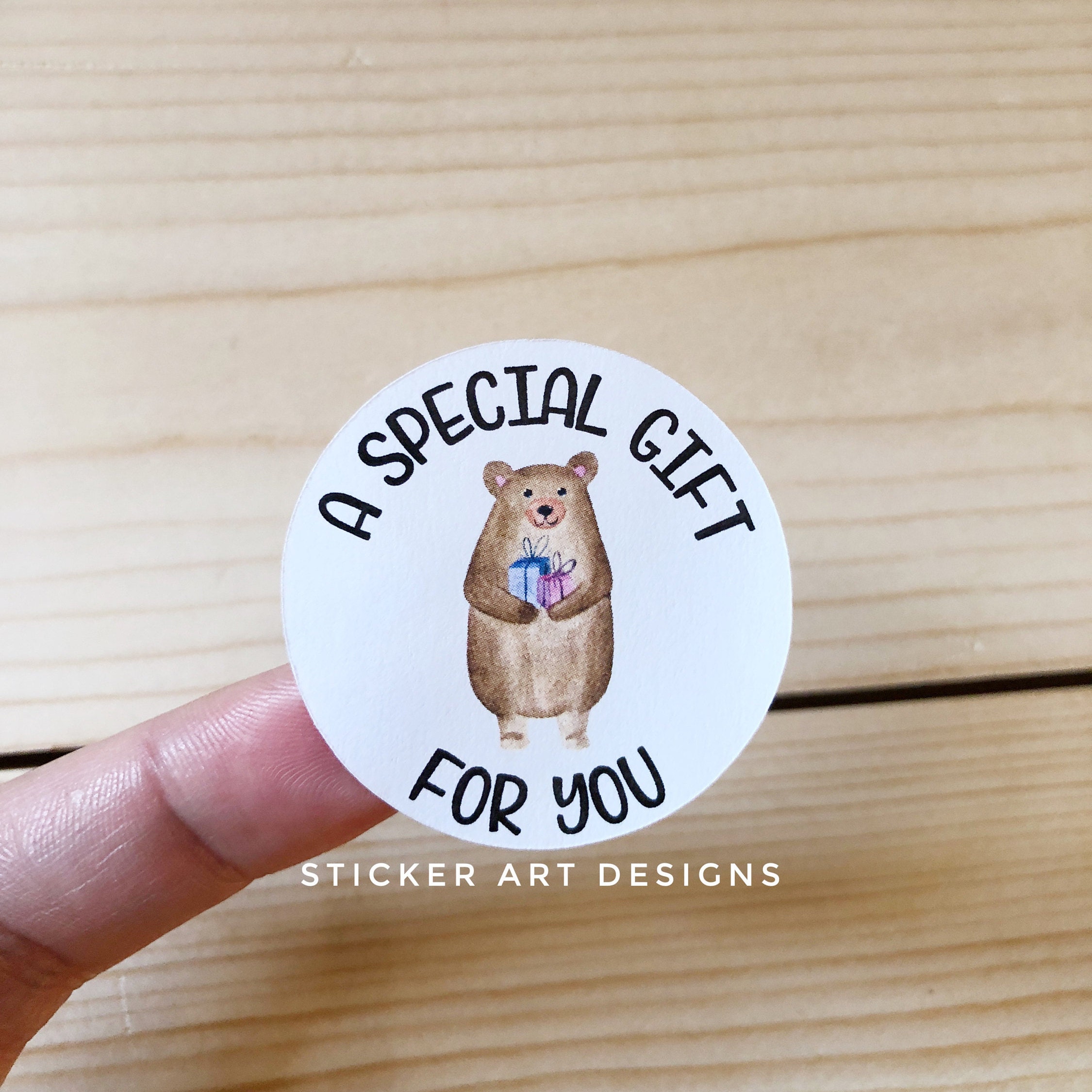 30 A Special Gift for You Stickers Packaging Stickers Small - Etsy