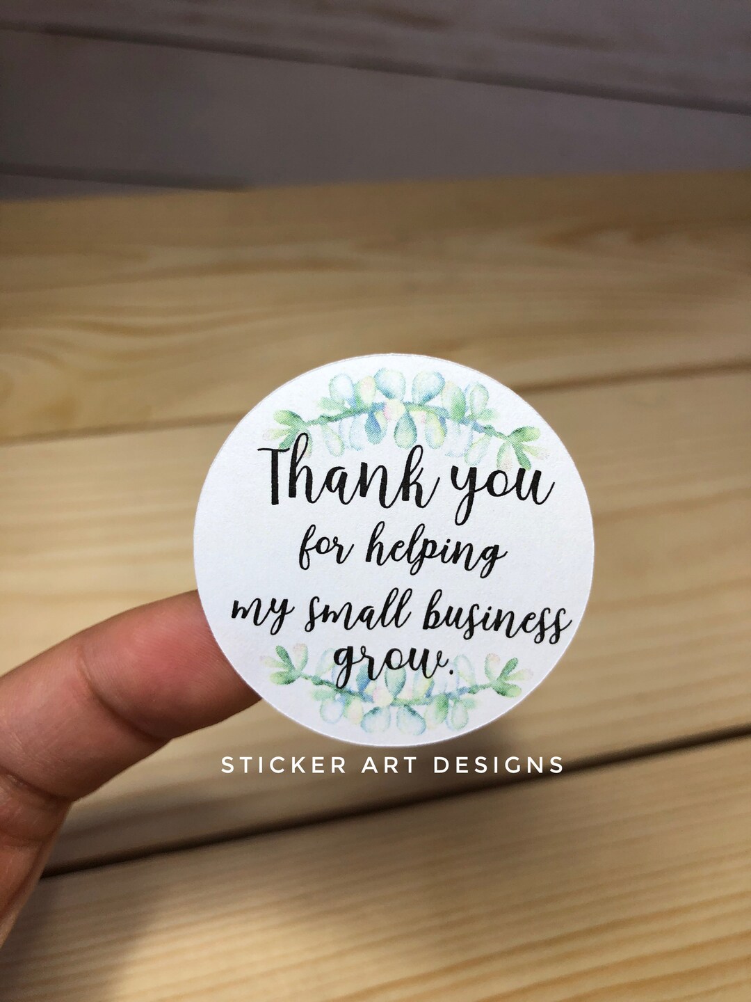 30 Thank You Stickers Succulent Stickers Happy Mail - Etsy