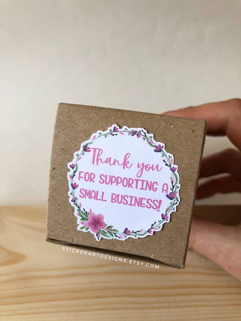 30 Packaging Stickers Mailing Sticker Floral Stickers - Etsy