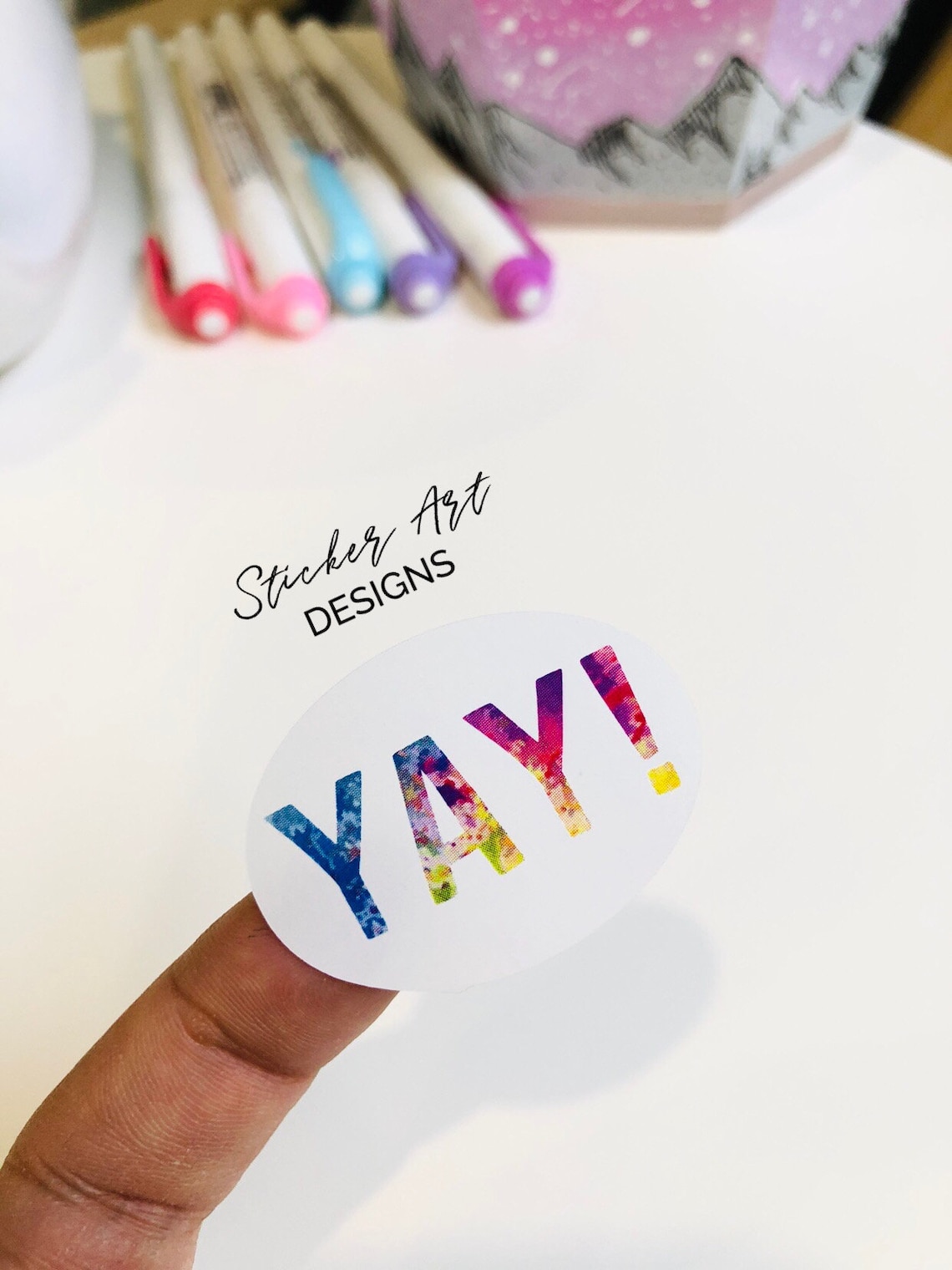 45 YAY Stickers Packaging Stickers Planner Stickers Small | Etsy