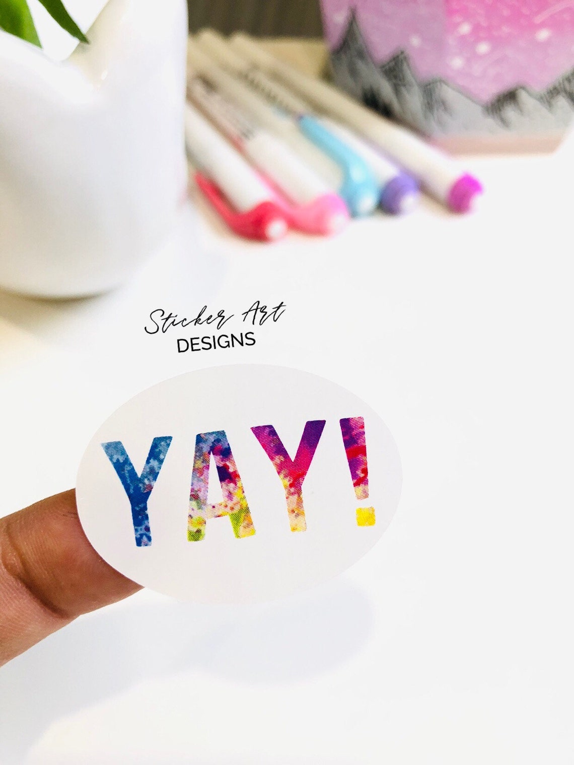 45 YAY Stickers Packaging Stickers Planner Stickers Small | Etsy