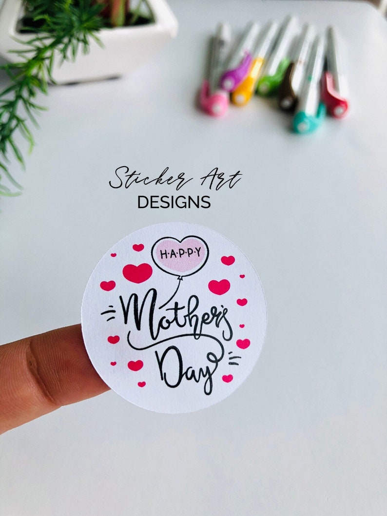 Happy Mother's Day Stickers Mother's Day Gift - Etsy