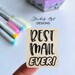 Best Mail Ever Stickers Happy Mail Stickers Small Business - Etsy