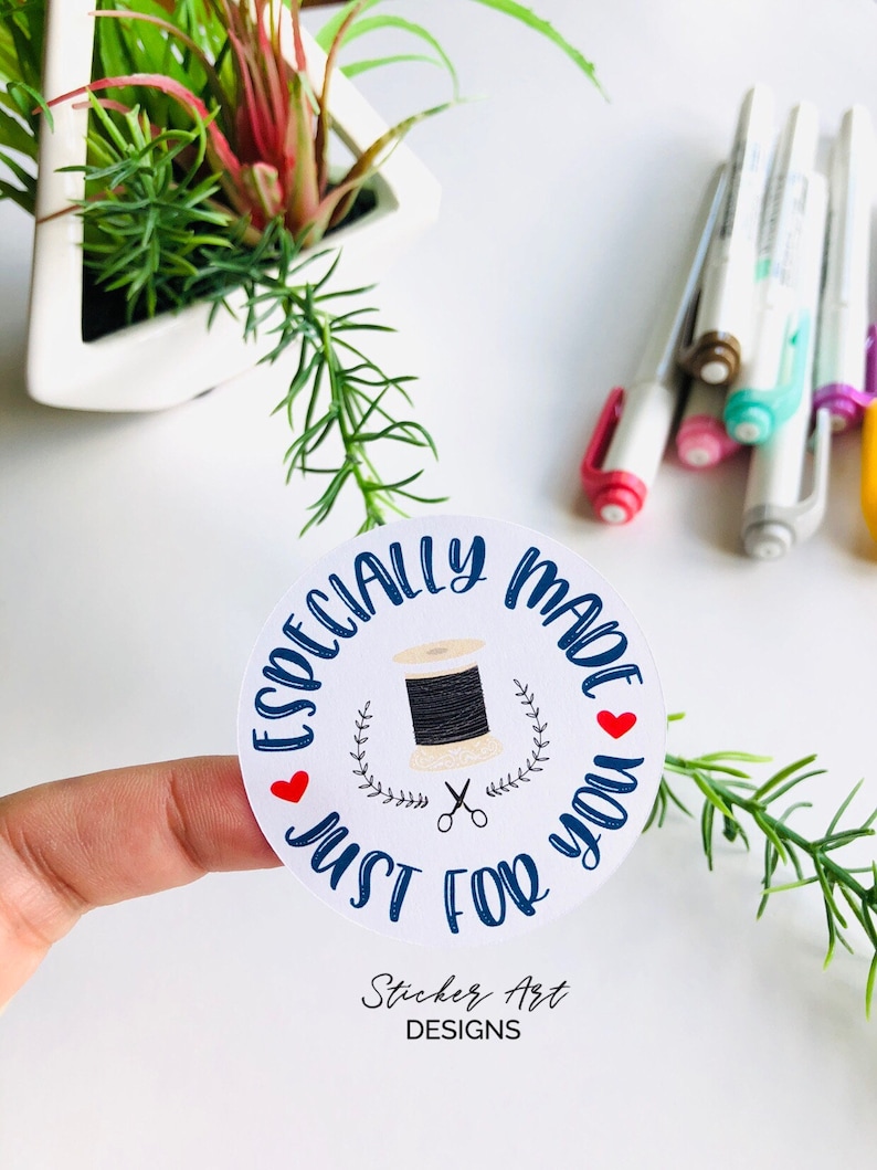 30 Sewing Stickers Especially Made JUST FOR YOU Sticker - Etsy.de