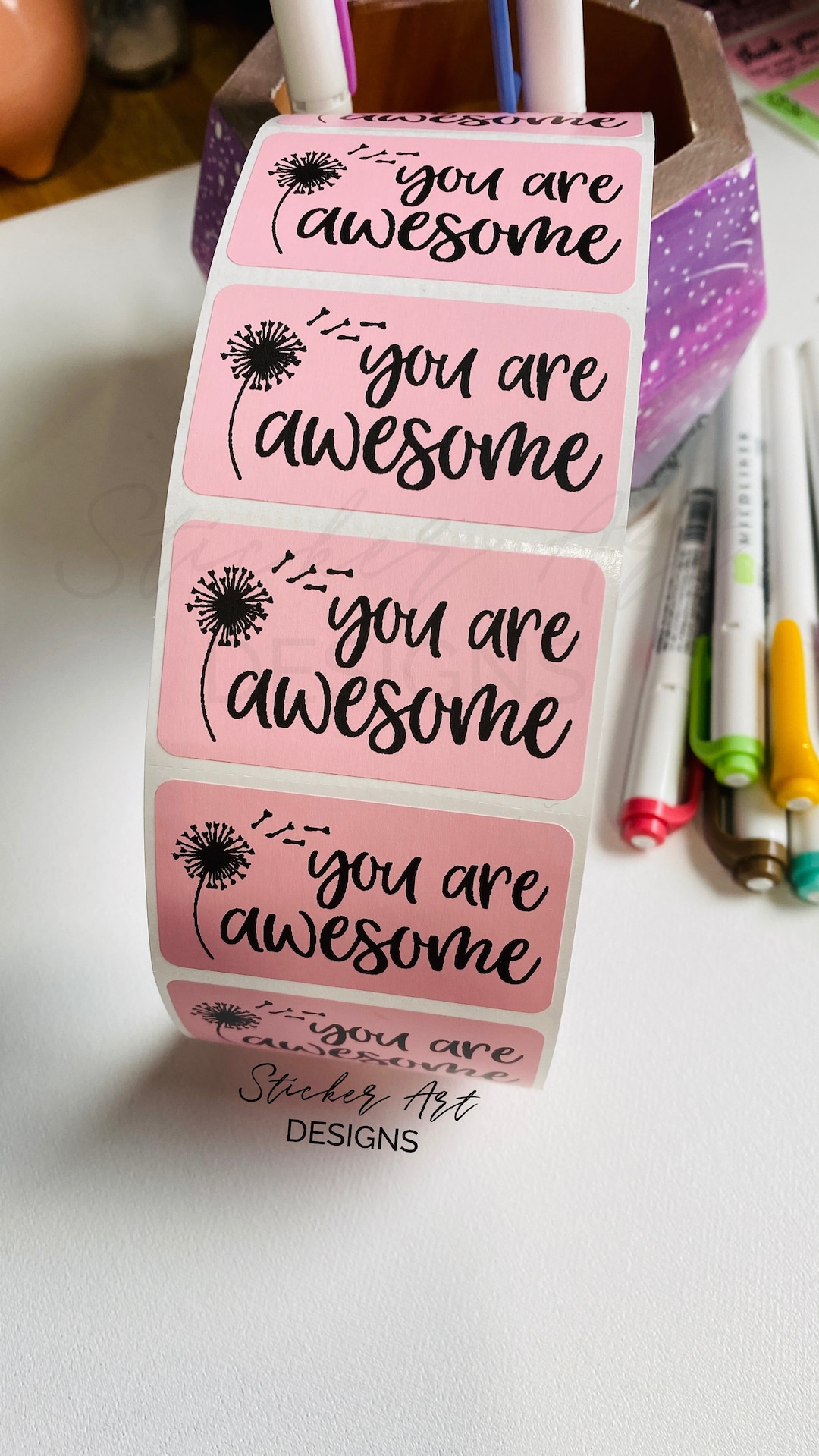You Are Awesome Stickers, Business Packaging Stickers, Pretty Things ...