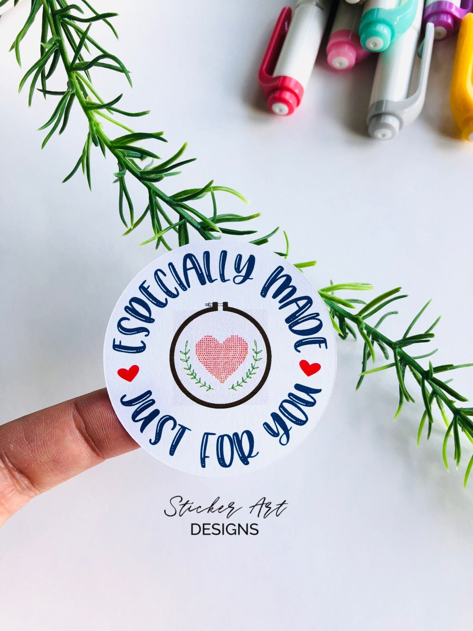 30 Especially Made JUST FOR YOU Stickers Love Stickers - Etsy