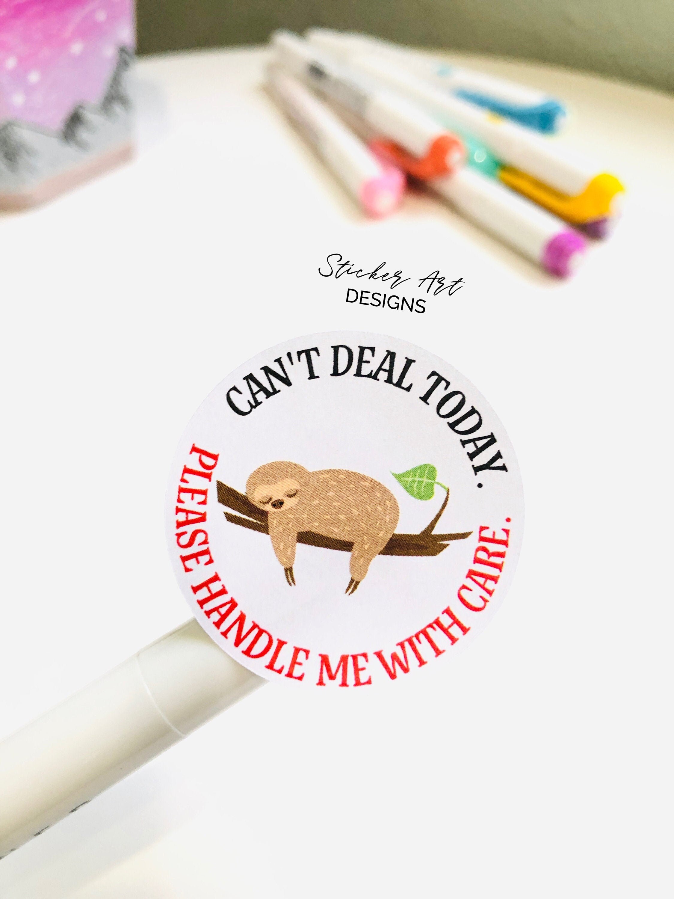 42 Fragile Packaging Stickers Happy Mail Labels Small - Etsy