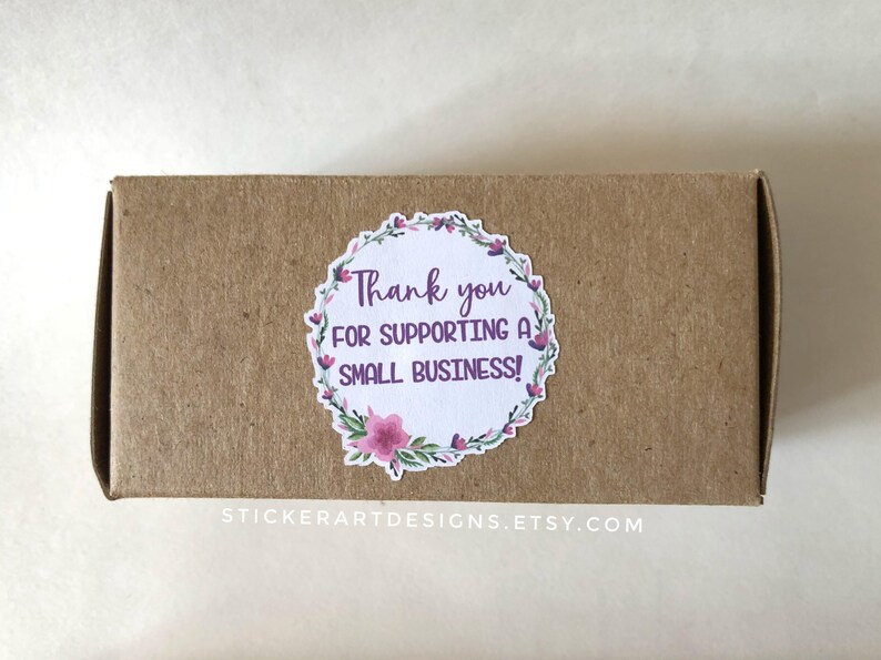 30 Packaging Stickers Mailing Sticker Floral Stickers - Etsy