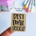Best Mail Ever Stickers Happy Mail Stickers Small Business - Etsy