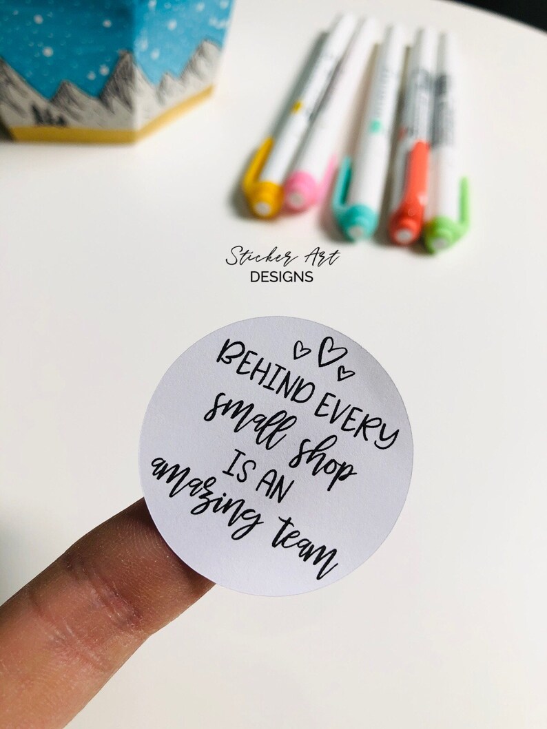 Business Stickers Packaging Stickers Amazing Team Stickers - Etsy