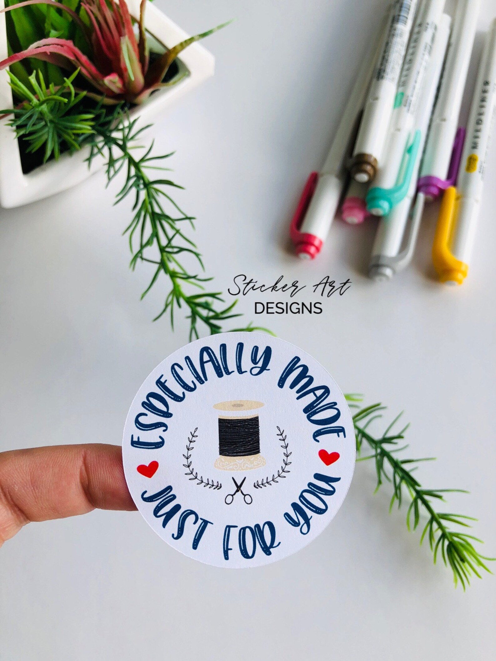 30 Sewing Stickers Especially Made JUST FOR YOU Sticker | Etsy