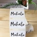 Mahalo Stickers Thank You Stickers Business Stickers Custom - Etsy