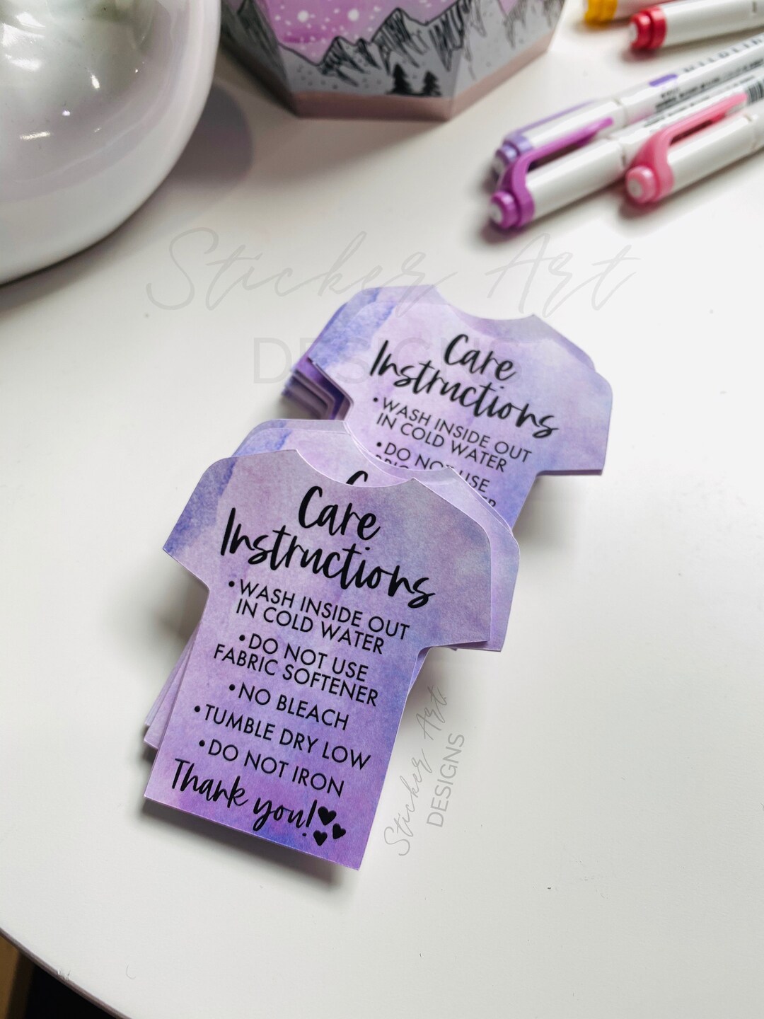 PURPLE Sublimation Shirt Care, Custom T-shirt Supplies, T-shirt Care ...