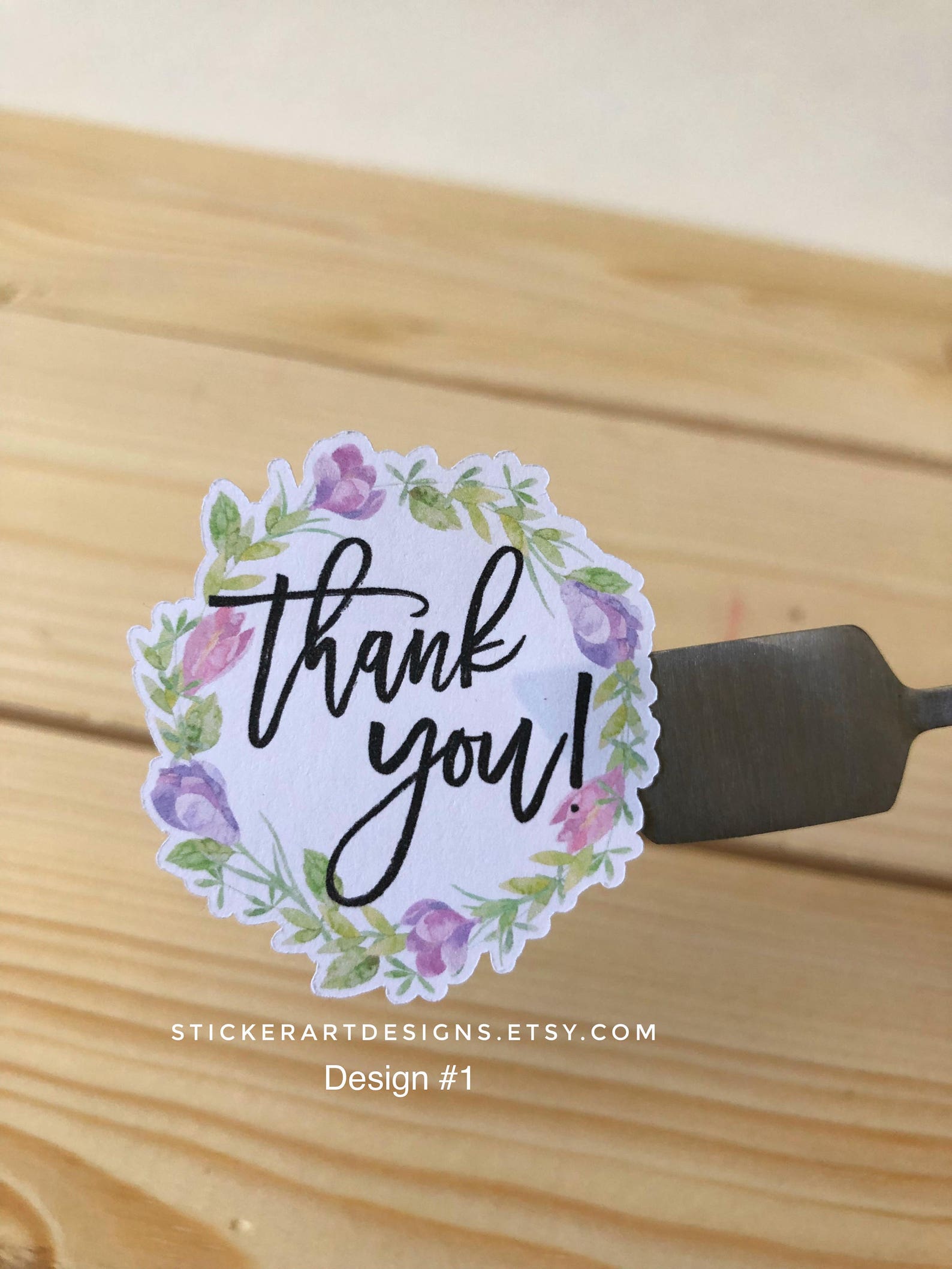 30 Thank you packaging stickers Matte Glossy THANK YOU | Etsy