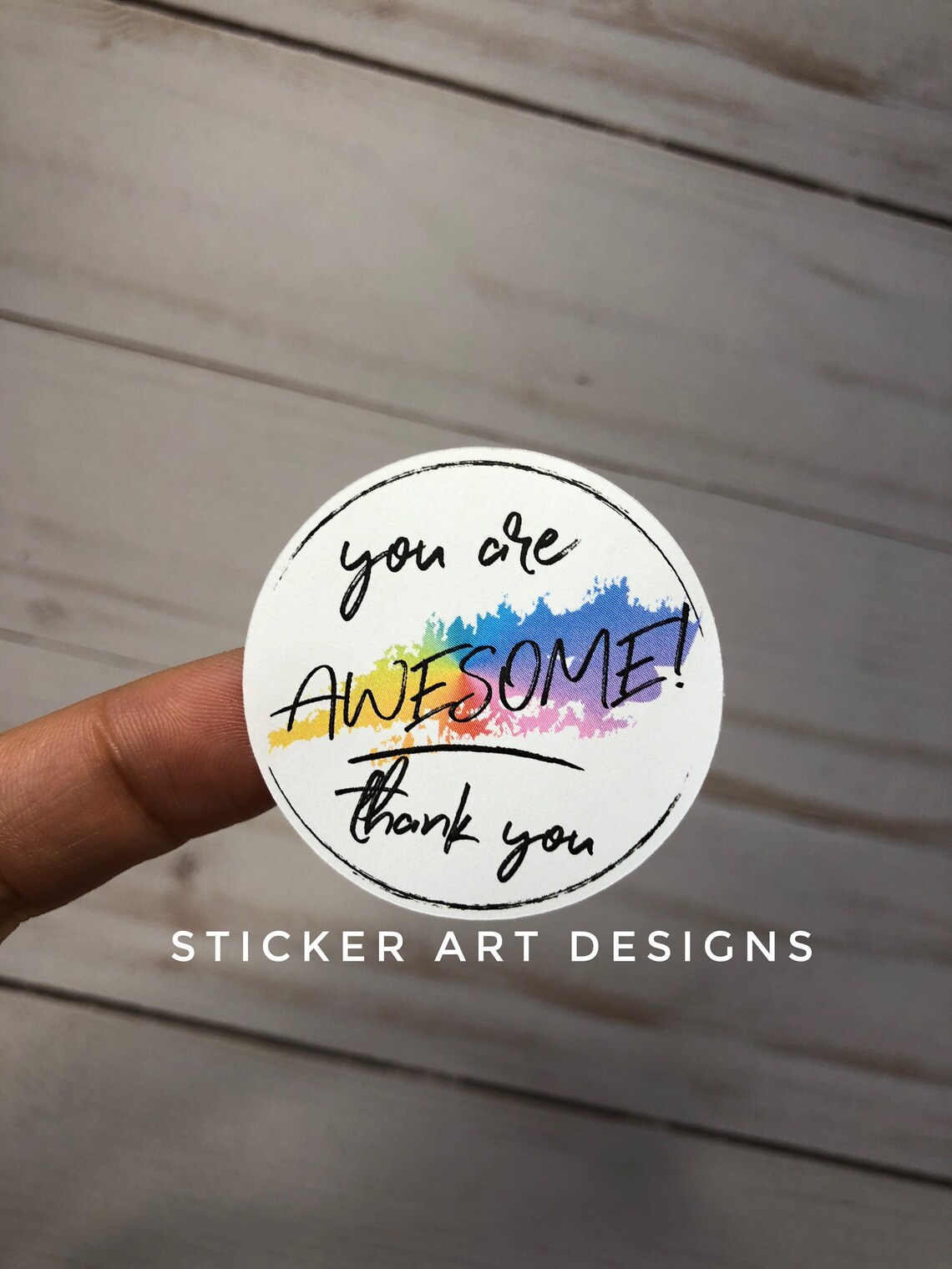 30 You Are Awesome Stickers Packaging Stickers Small | Etsy