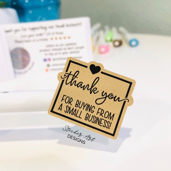 35 Happy Mail Sticker Thank You Business Labels Thank You | Etsy