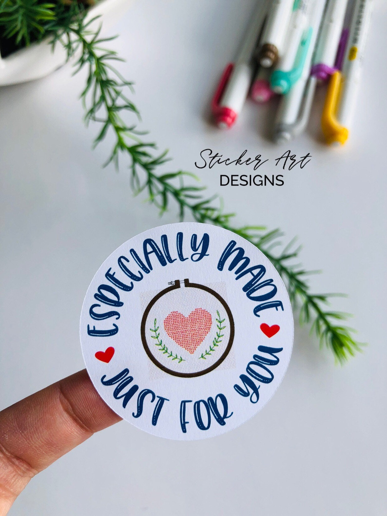 30 Especially Made JUST FOR YOU Stickers Love Stickers - Etsy