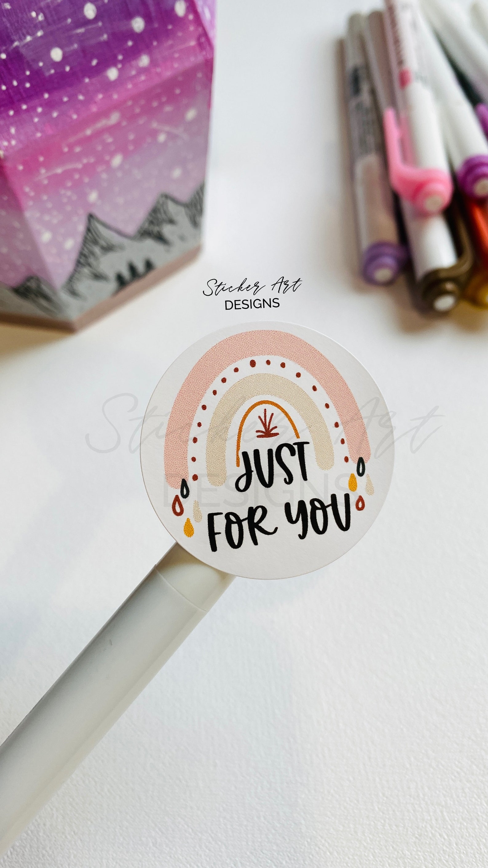 42 Just for You Labels Small Business Sticker Happy Mail | Etsy