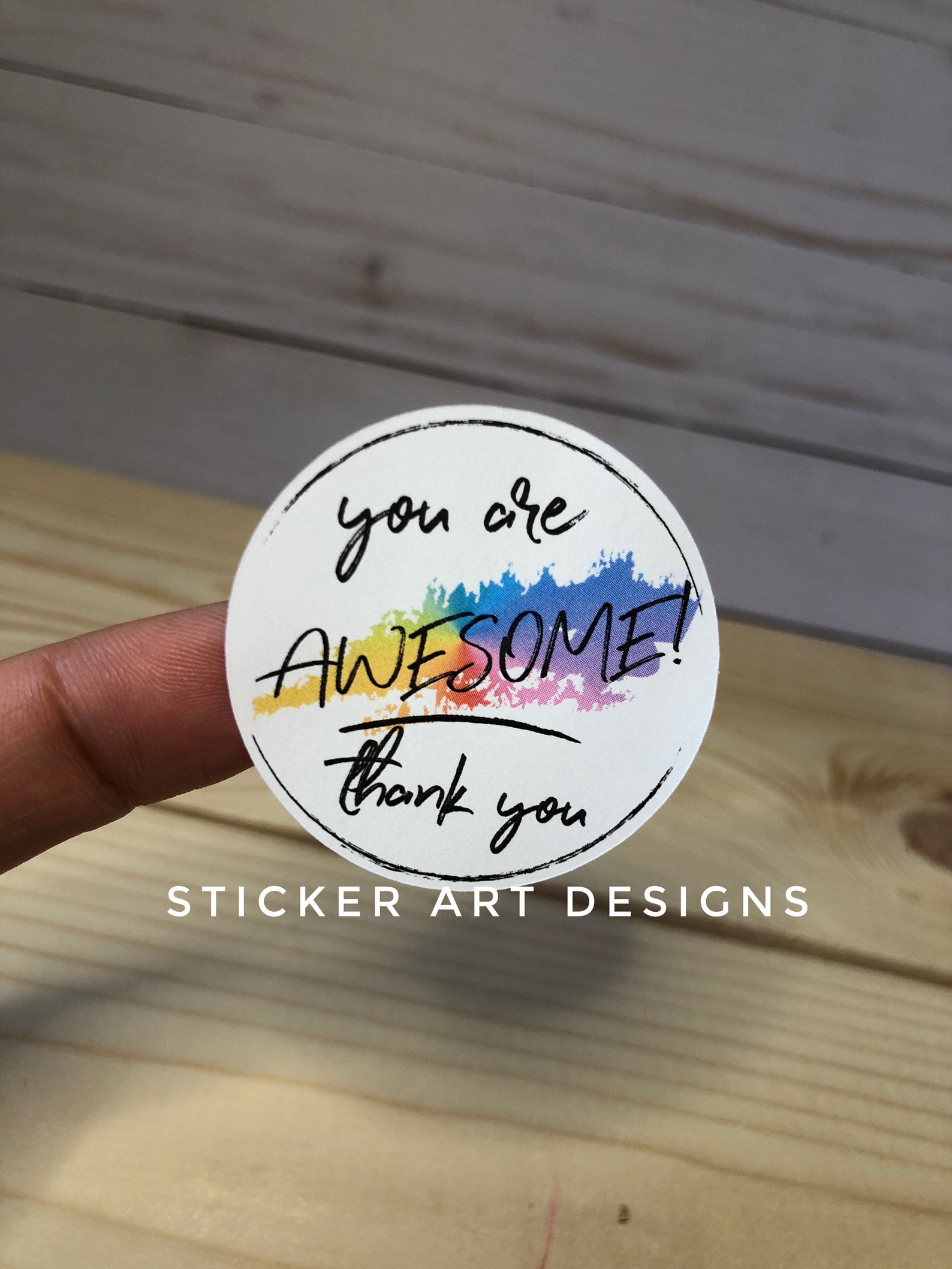 30 You Are Awesome Stickers Packaging Stickers Small | Etsy