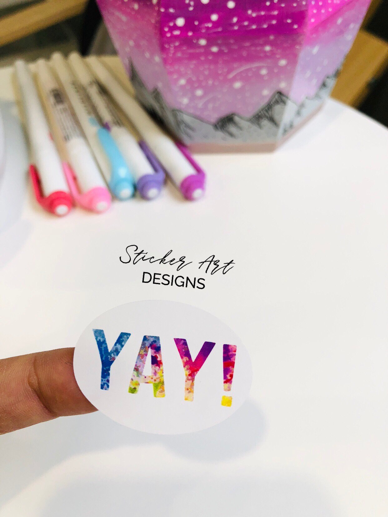 45 YAY Stickers Packaging Stickers Planner Stickers Small | Etsy