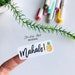 37 MAHALO! Stickers, Happy Mail Stickers, Pineapple Stickers, Packaging ...