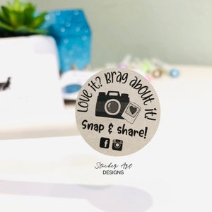 42 Social Media Stickers, Love It? Snap & Share Stickers, Instagram ...