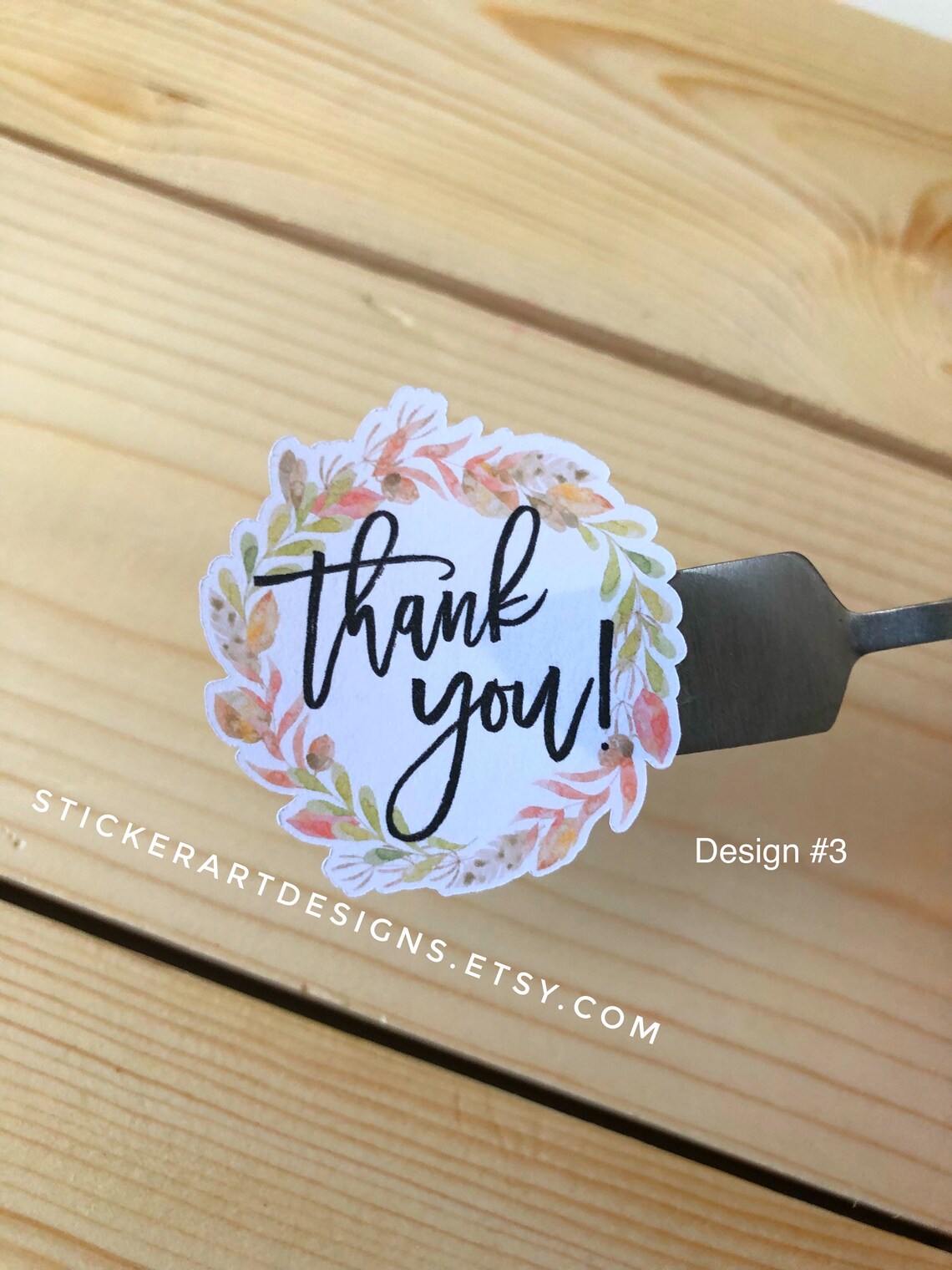 30 Thank you packaging stickers Matte Glossy THANK YOU | Etsy