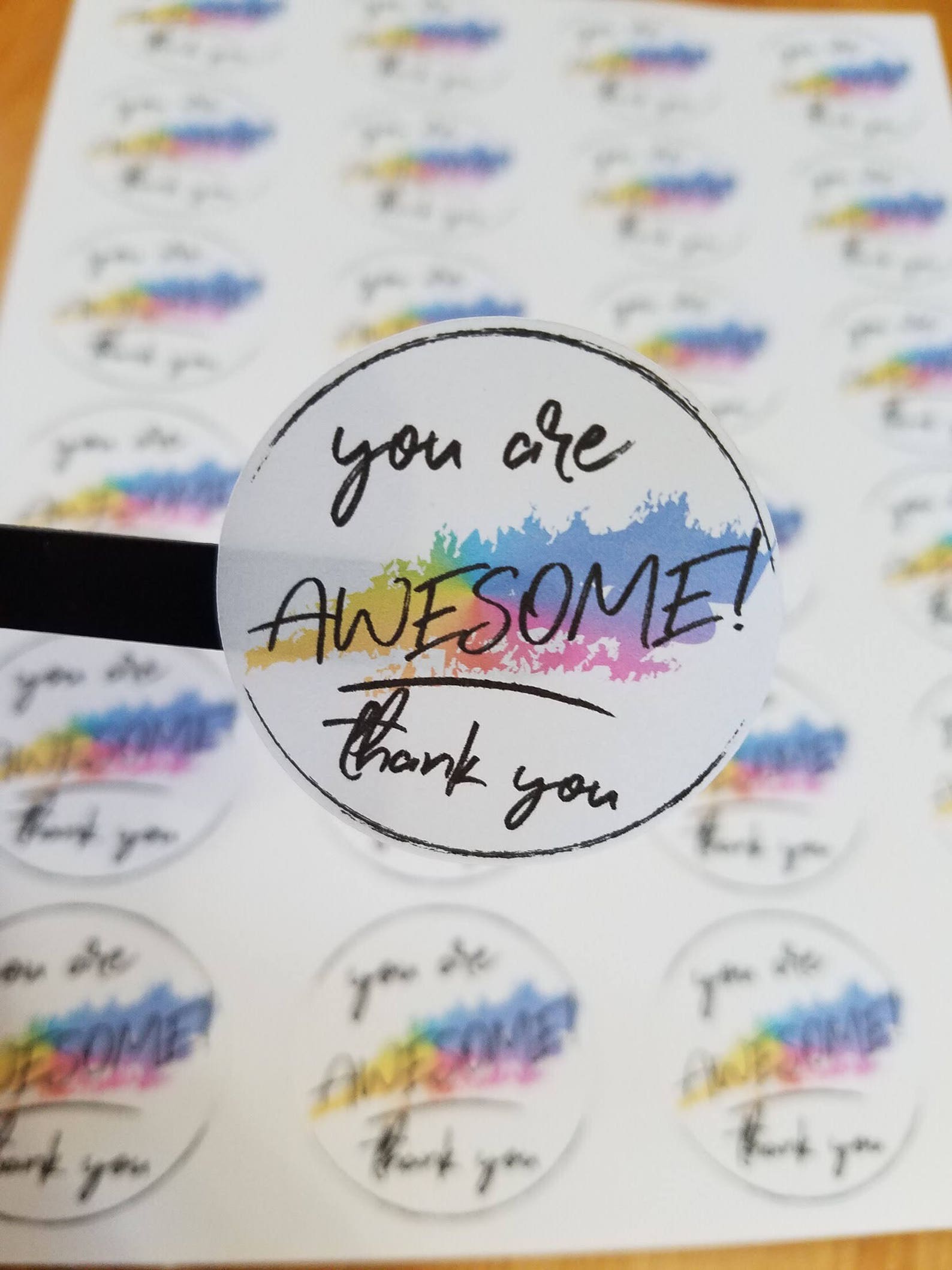 30 You Are Awesome Stickers Packaging Stickers Small - Etsy Canada