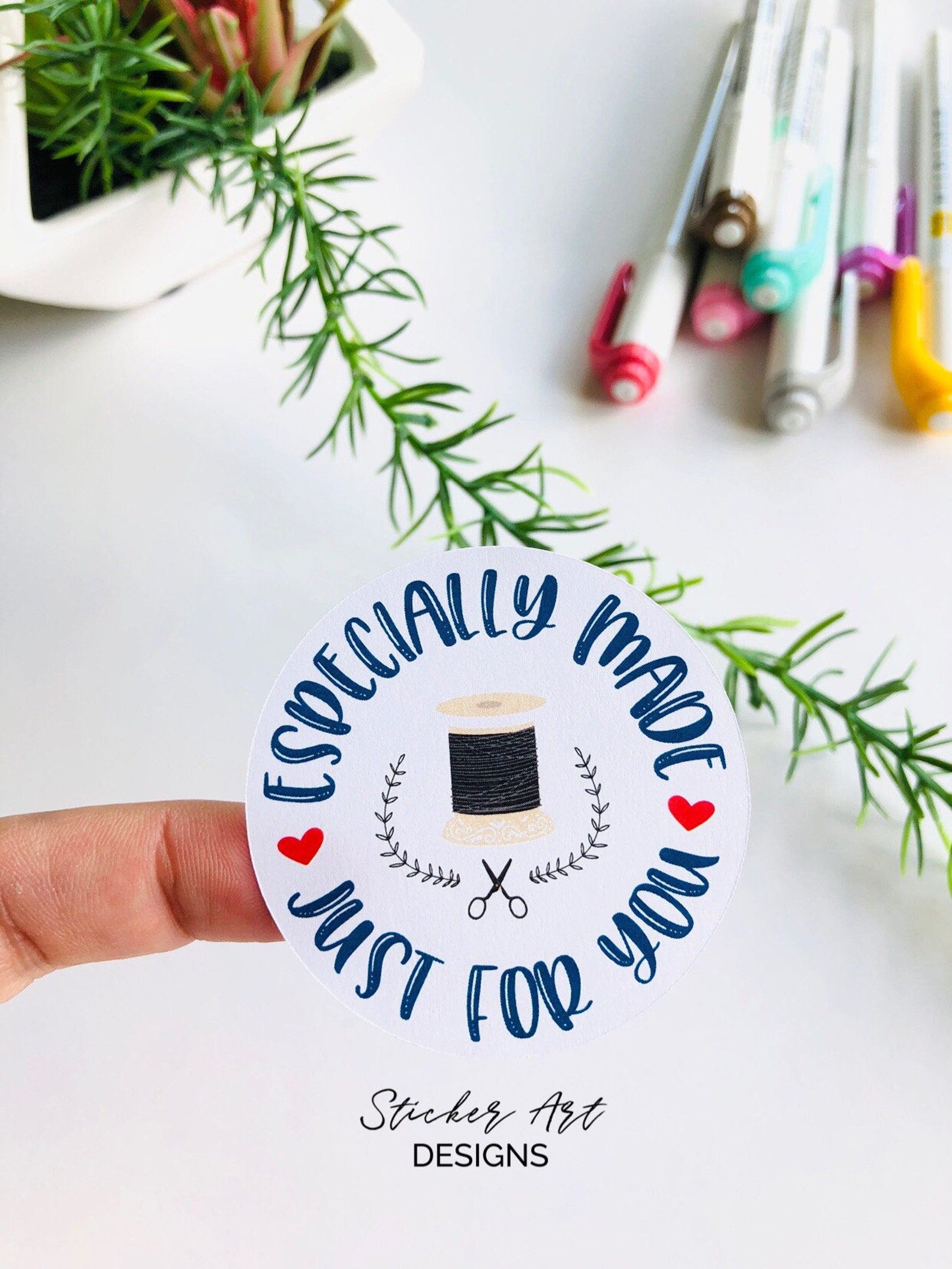 30 Sewing Stickers Especially Made JUST FOR YOU Sticker | Etsy