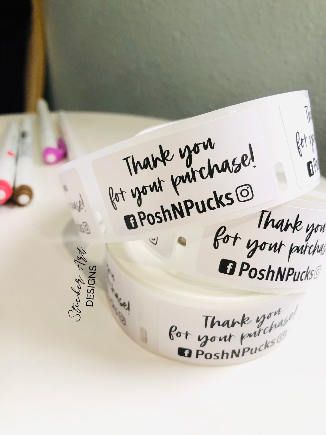 100/200/300 1 Custom Business Labels Business Stickers | Etsy