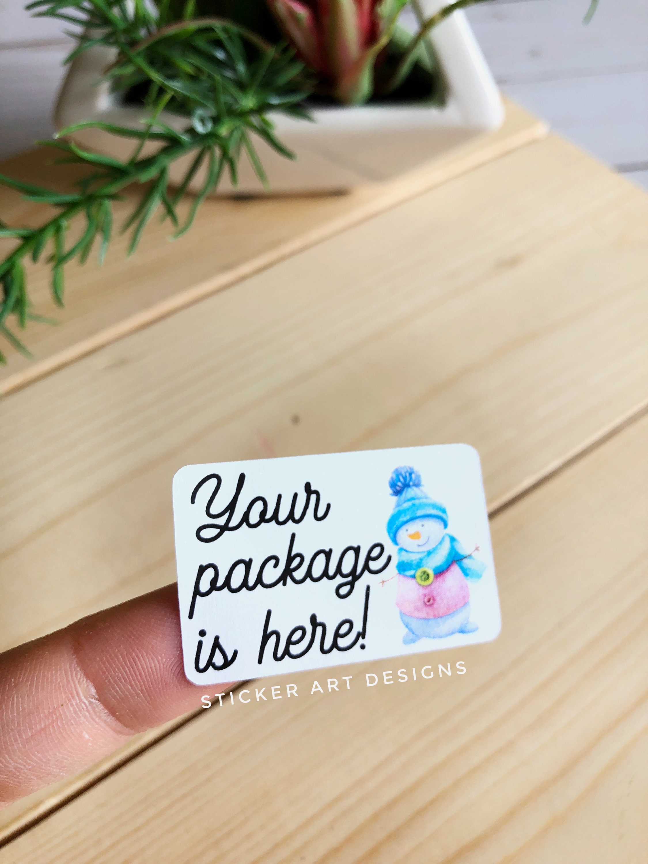 45 Your Package is Here Stickers Happy Mail Stickers Holiday | Etsy