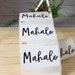 Mahalo Stickers Thank You Stickers Business Stickers Custom - Etsy
