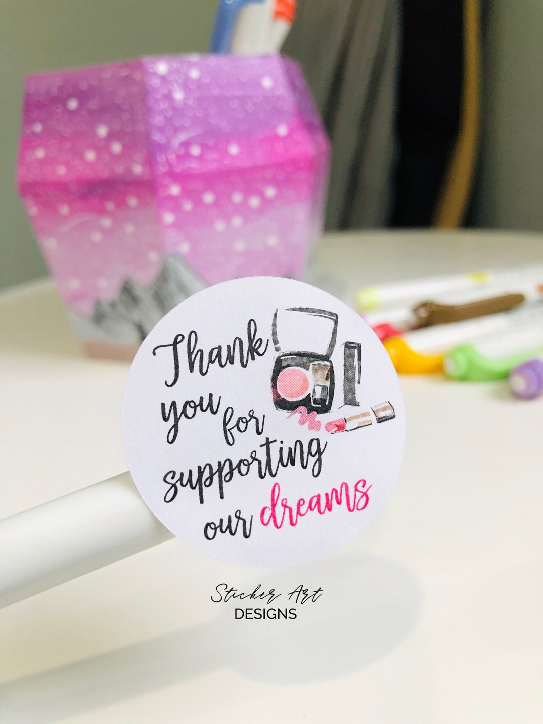 Make up Stickers, Avon Make up Stickers, Handcrafted Make Up, Natural ...