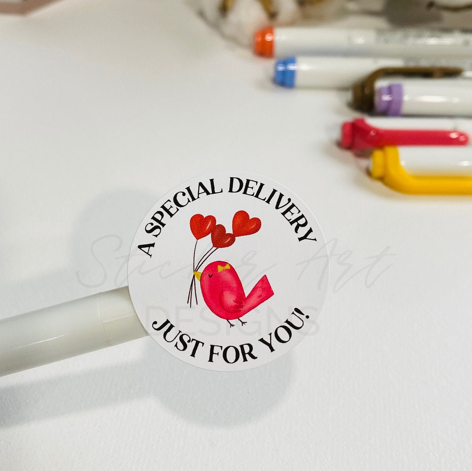 16 Special Delivery Labels Gift Stickers Happy | Etsy