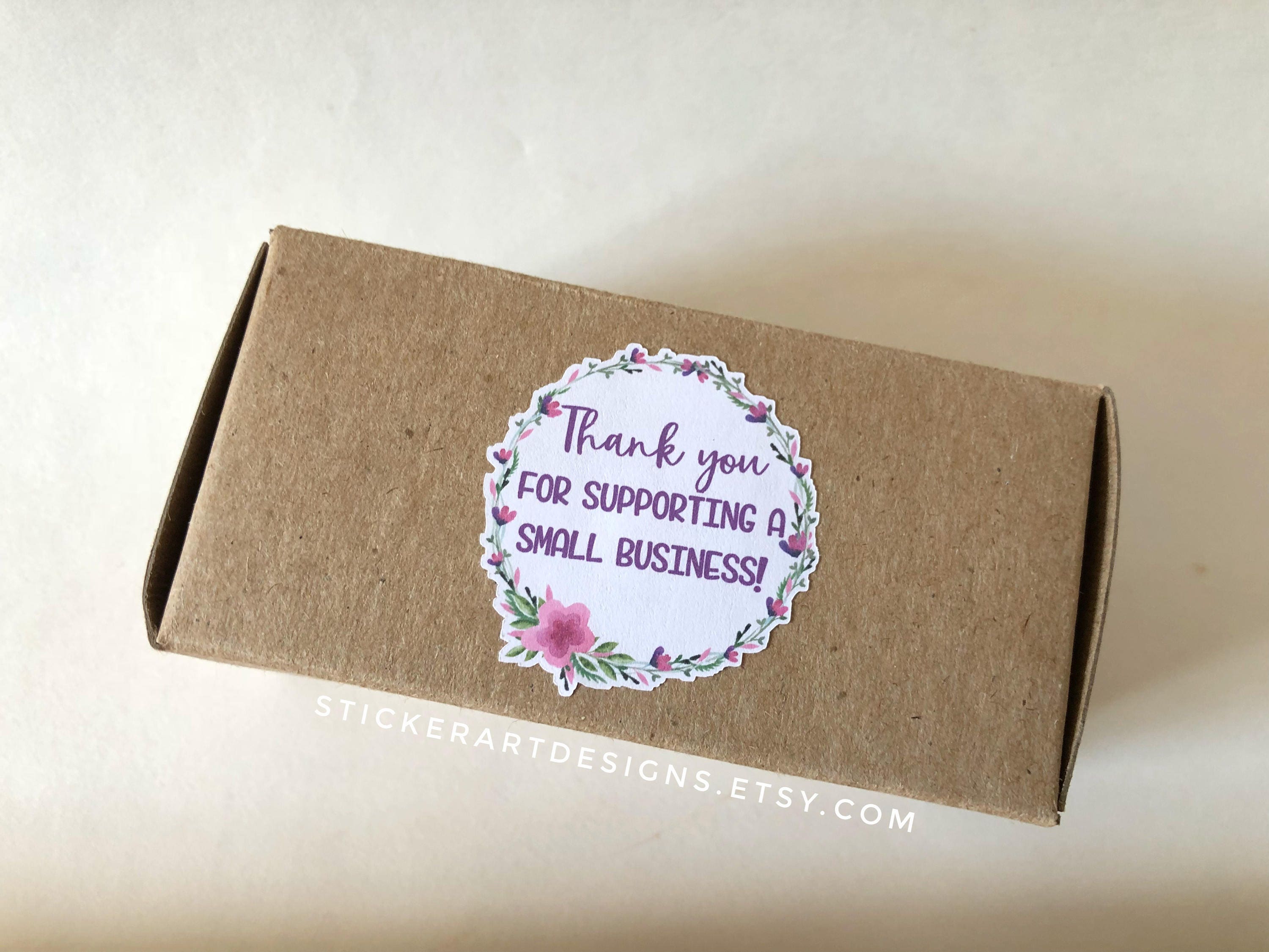 30 Packaging Stickers Mailing Sticker Floral Stickers | Etsy