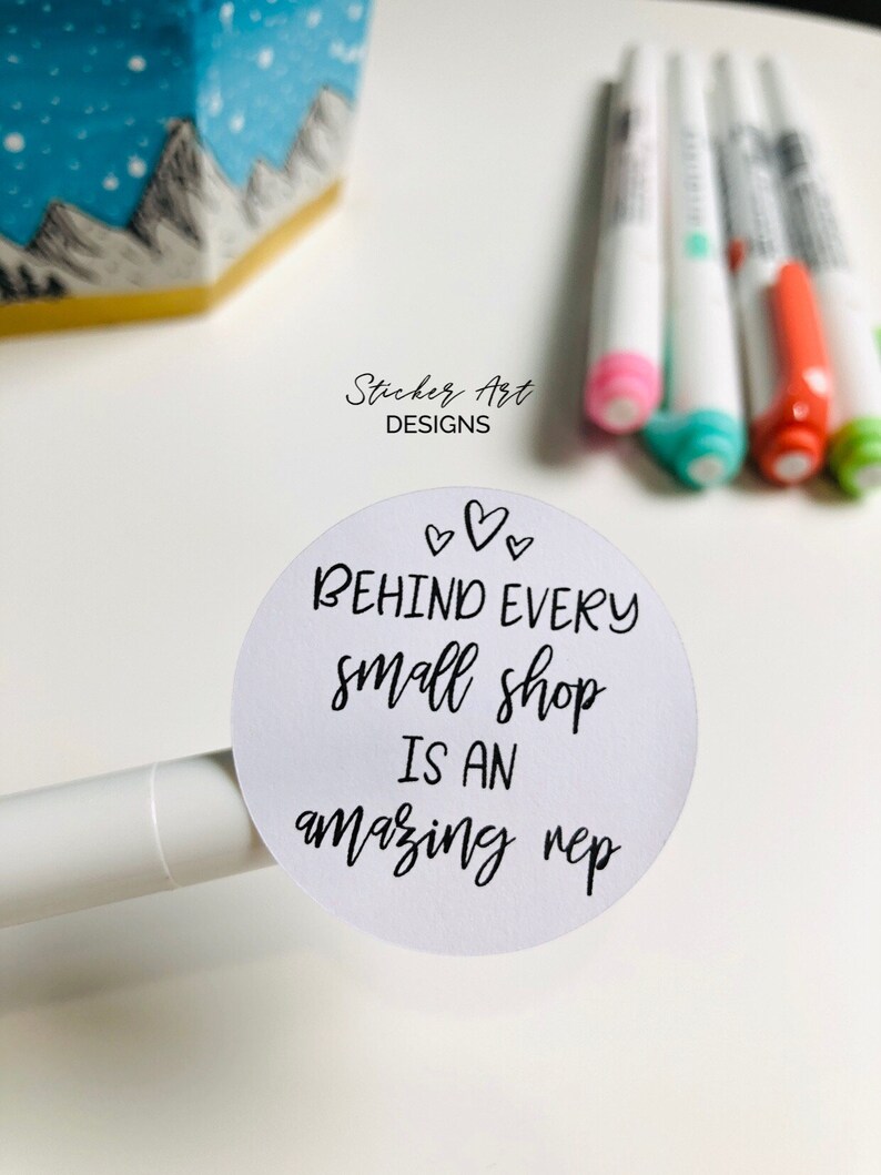 30 Amazing Rep Stickers Business Stickers Packaging - Etsy