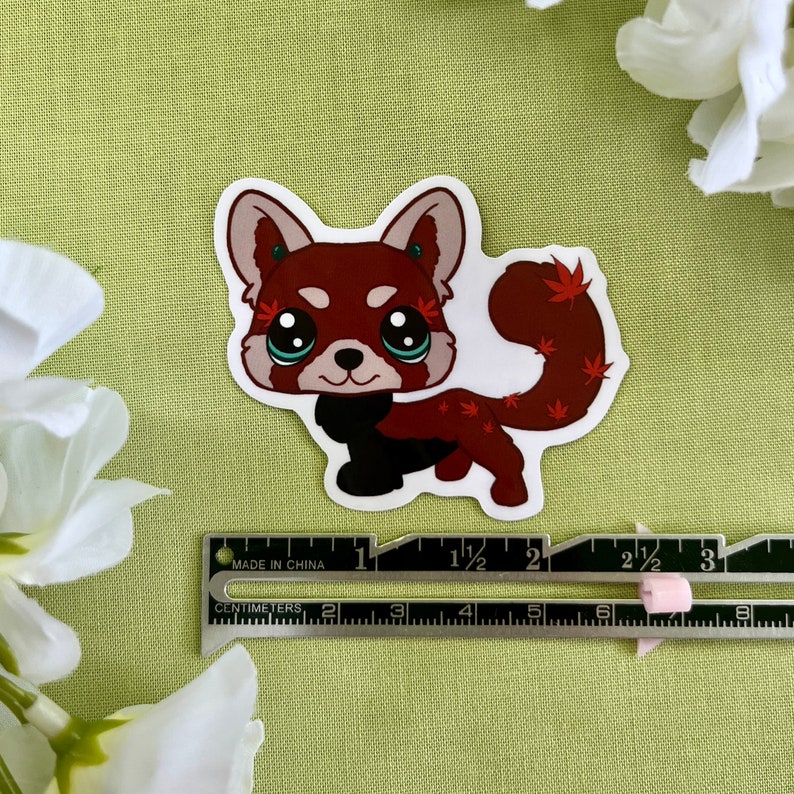 Red Panda Littlest Pet Shop Inspired LPS Cobalt Collab Clear Sticker - Etsy