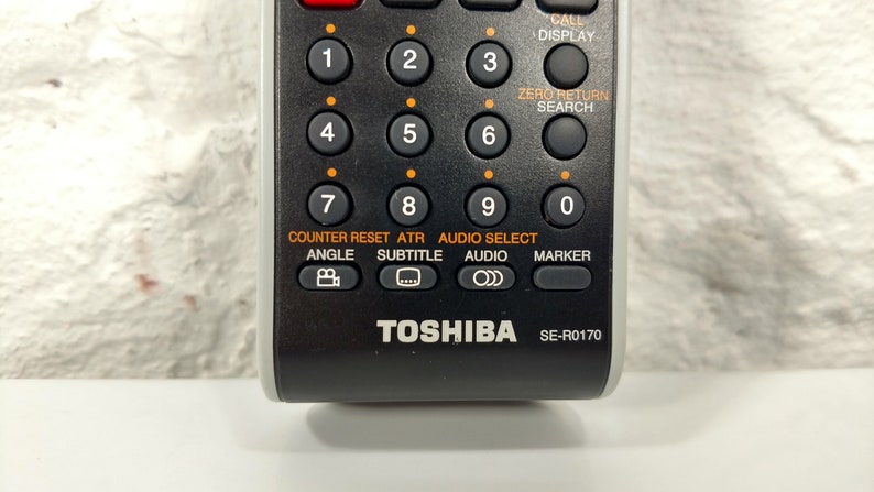 Toshiba SE-R0170 DVD VCR Combo Remote Control - Etsy