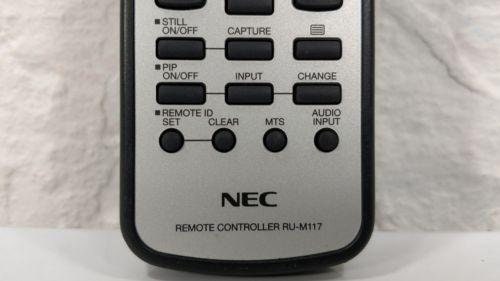 NEC RU-M117 Tv Remote Control - Etsy