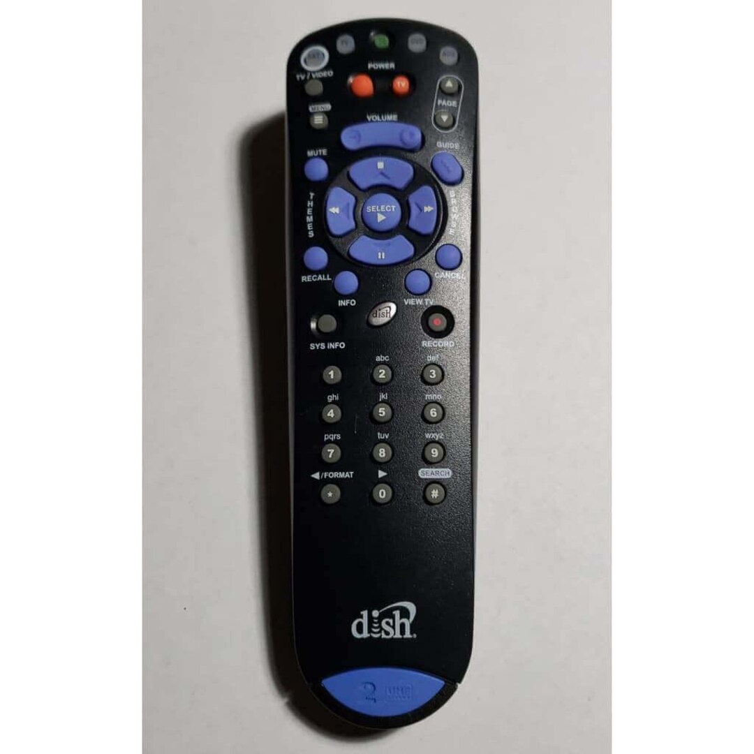 Dish Network 189480 Satellite Receiver Remote Control 4.4 IR UHF PRO - Etsy