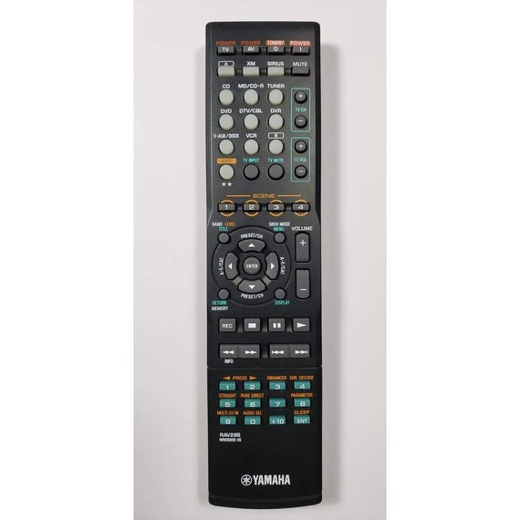 Yamaha RAV285 WN05830 AV Receiver Remote Control | Etsy
