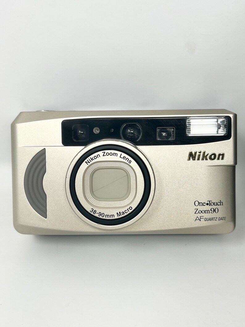 Nikon One Touch Zoom 90 AF Point Shoot 35mm Vintage Film Camera With ...